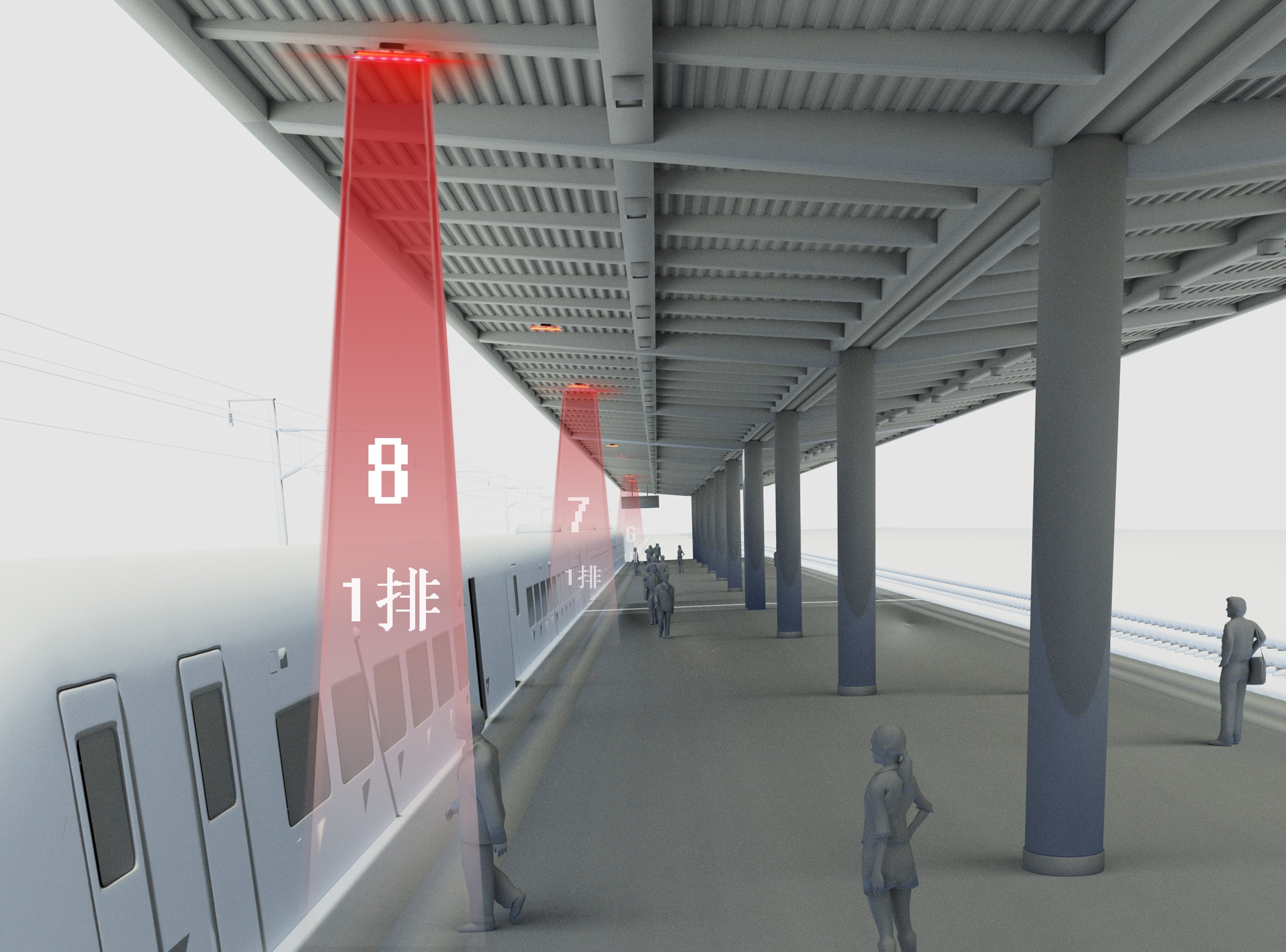 Platform guide站台指引者_柯尔维特-站酷ZCOOL