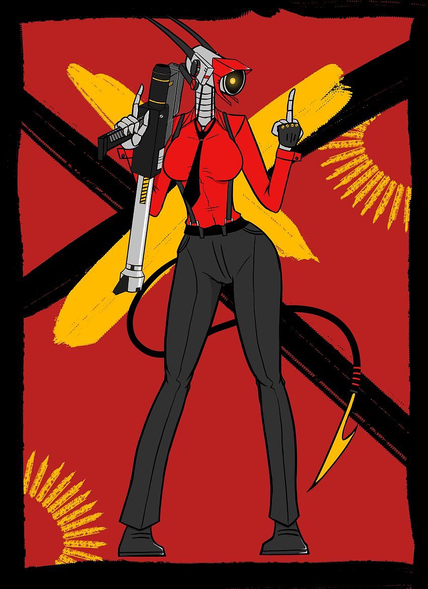 赛博异头cp_火华smile-站酷ZCOOL