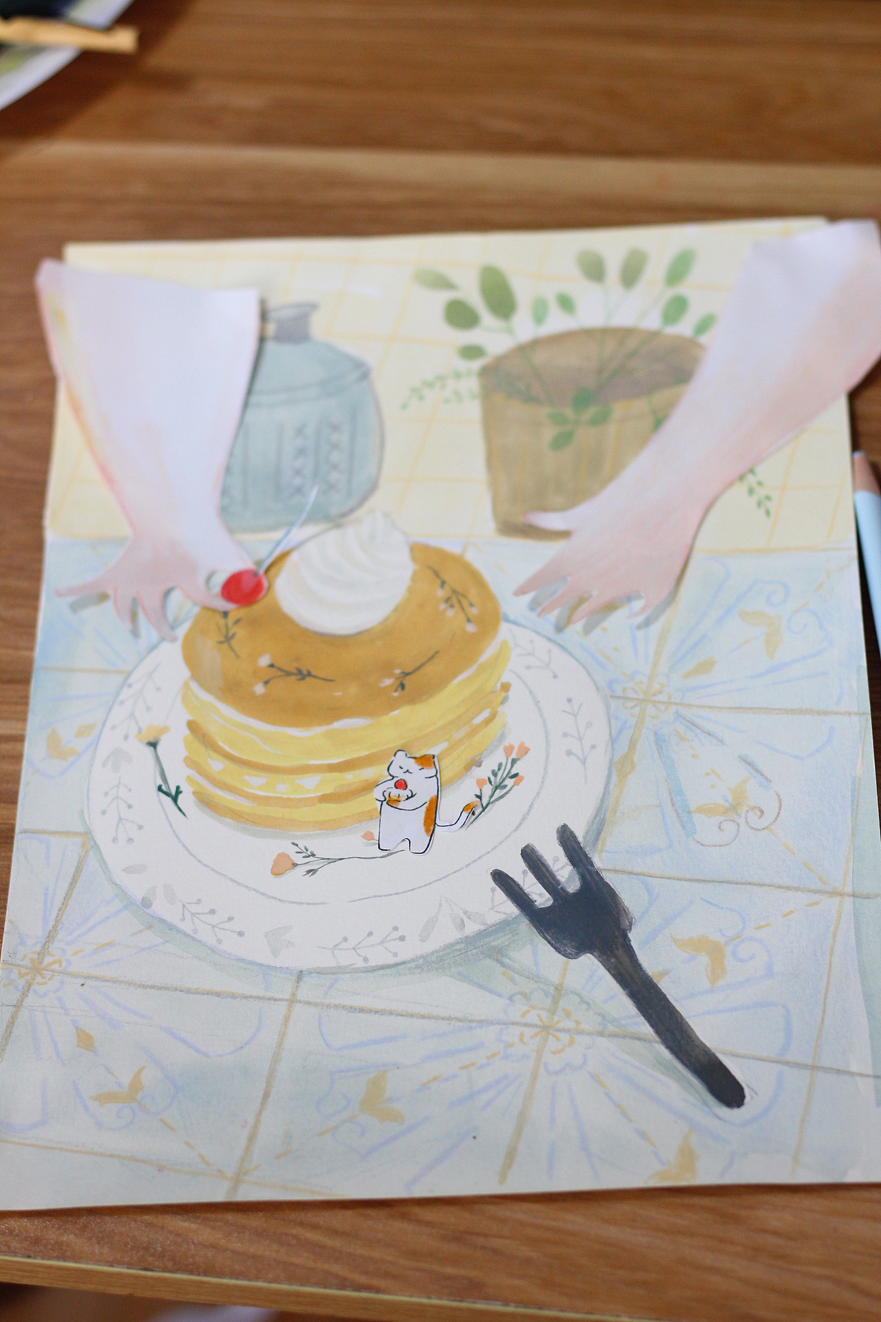 cococo乐手绘作品合集|插画|创作习作|双喜喜_原创作品-站酷ZCOOL