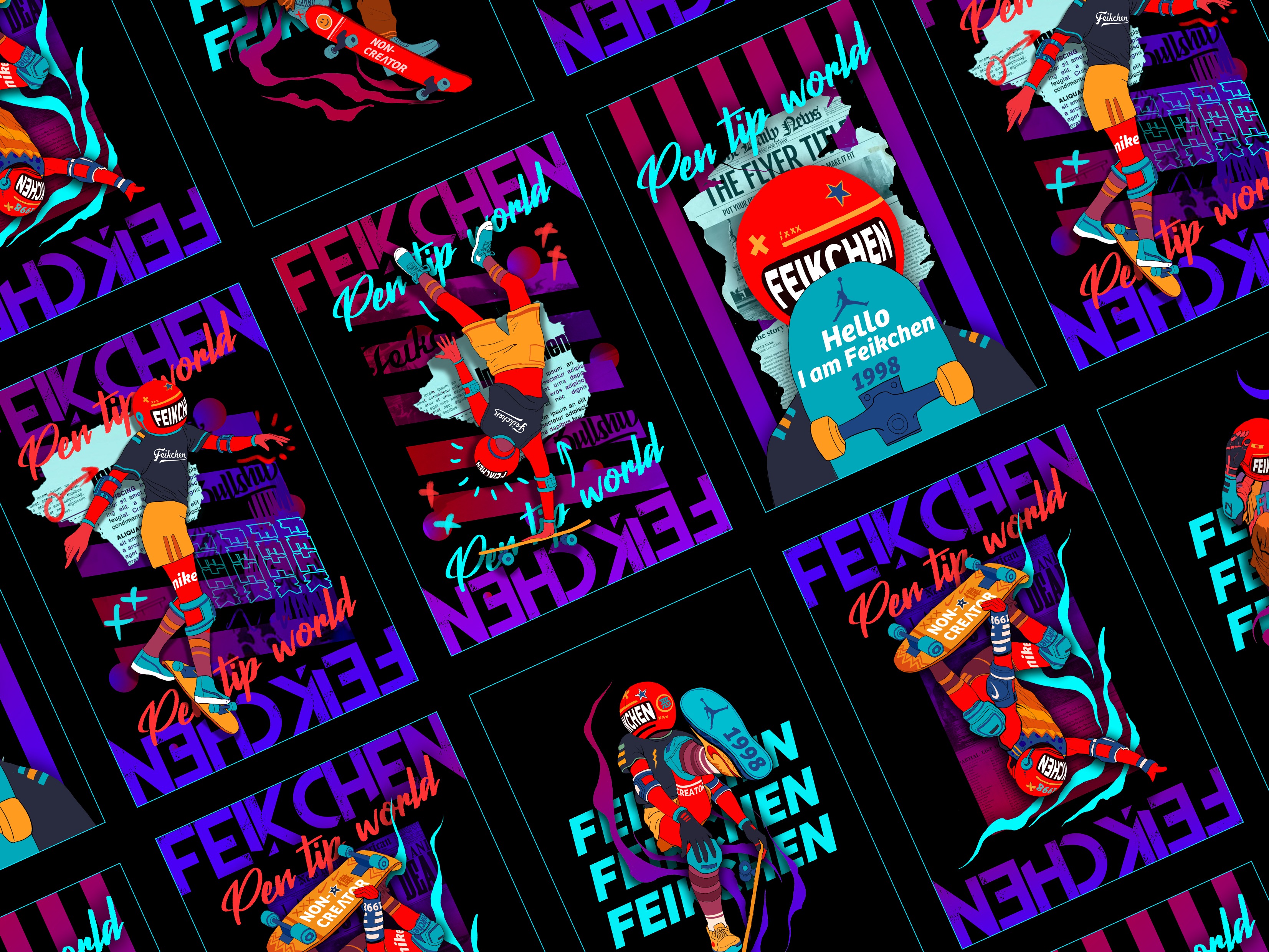 FEIK的笔尖世界_FEIK菲克-站酷ZCOOL