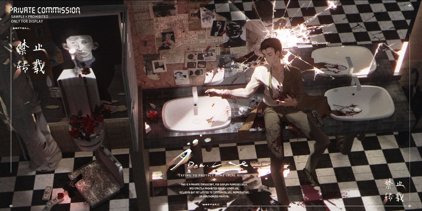 Blender+Ps 游戏/影视场景插图_鱼唐李-站酷ZCOOL