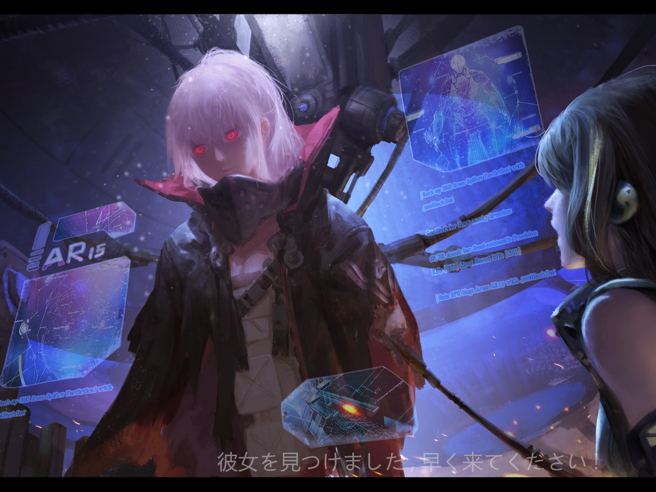 少女前线 ar16 m4a1 双子星_Train_HB-站酷ZCOOL