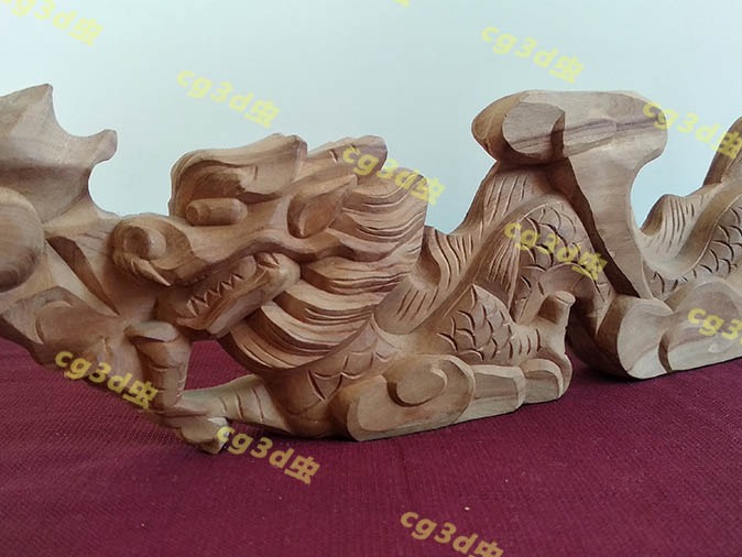 乌龙戏珠_cg3d虫-站酷ZCOOL