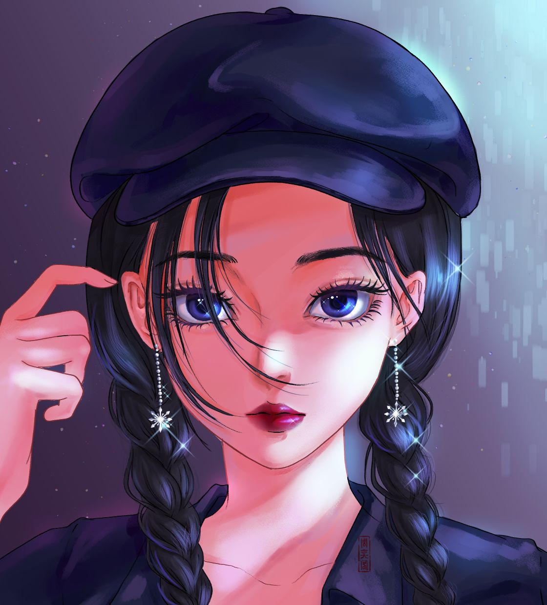 麻花辫_周奕阁-站酷ZCOOL