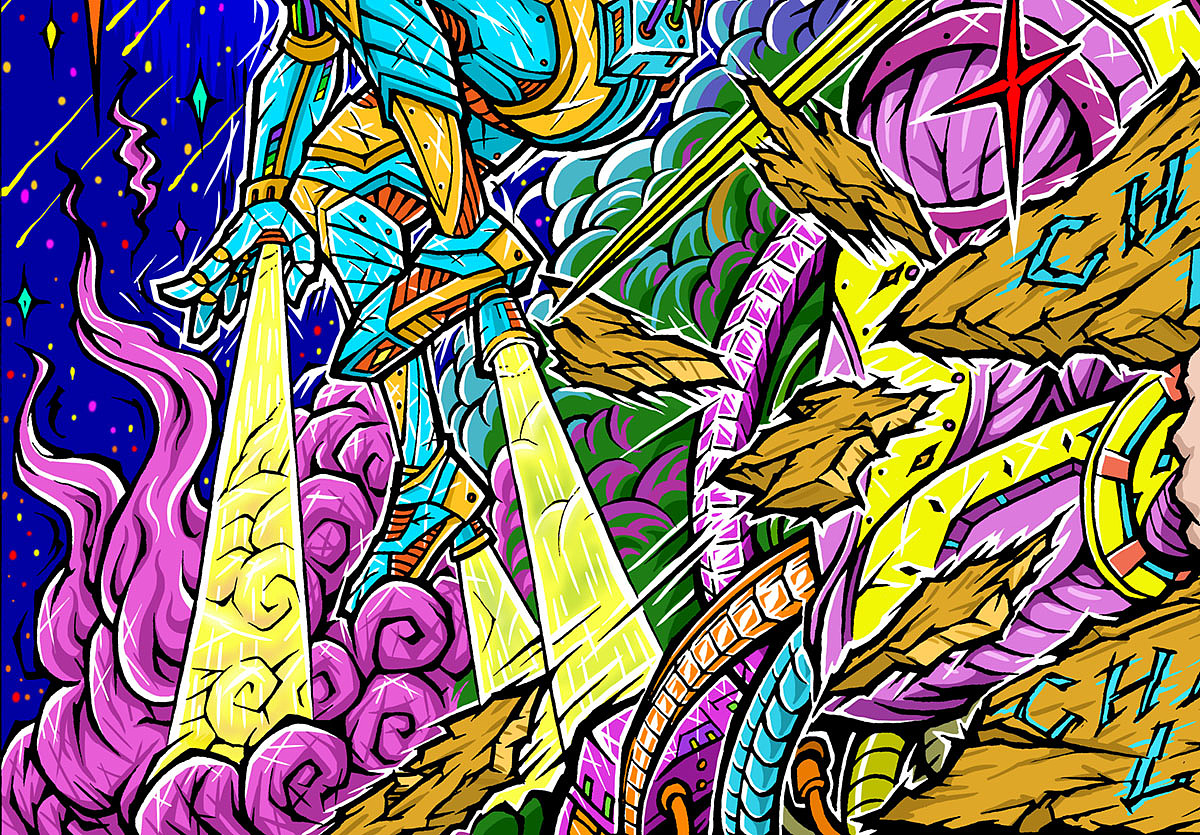 我与潮牌club xxhh合作的《Change Idea Change Life》_傅淳强-站酷ZCOOL