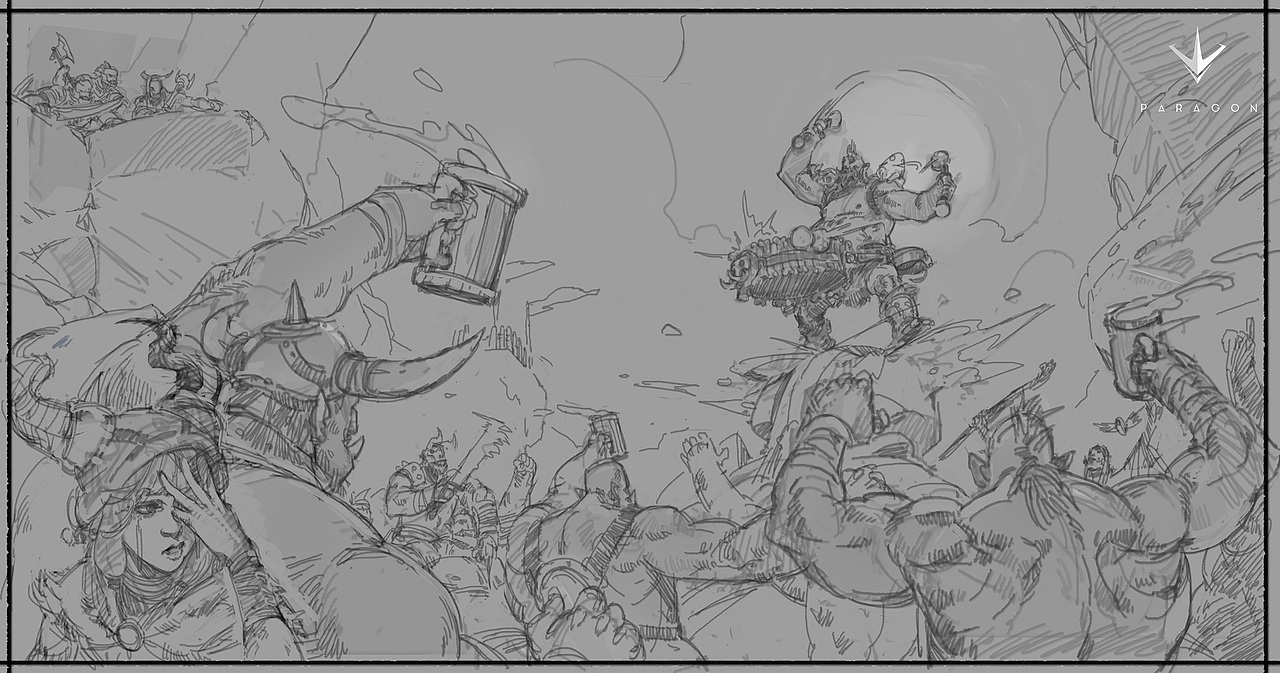 [Paragon] 多图《虚幻争霸》Narbash的故事插图及步骤_Herman_CG-站酷ZCOOL