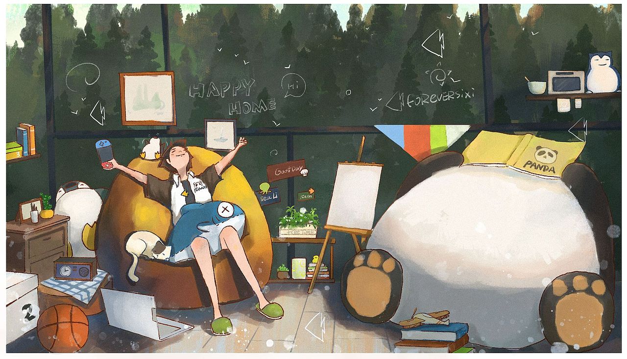 FOREST_四小汐-站酷ZCOOL