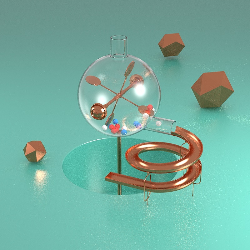 C4D动画练习合集2_Yin_Ye_Hang-站酷ZCOOL