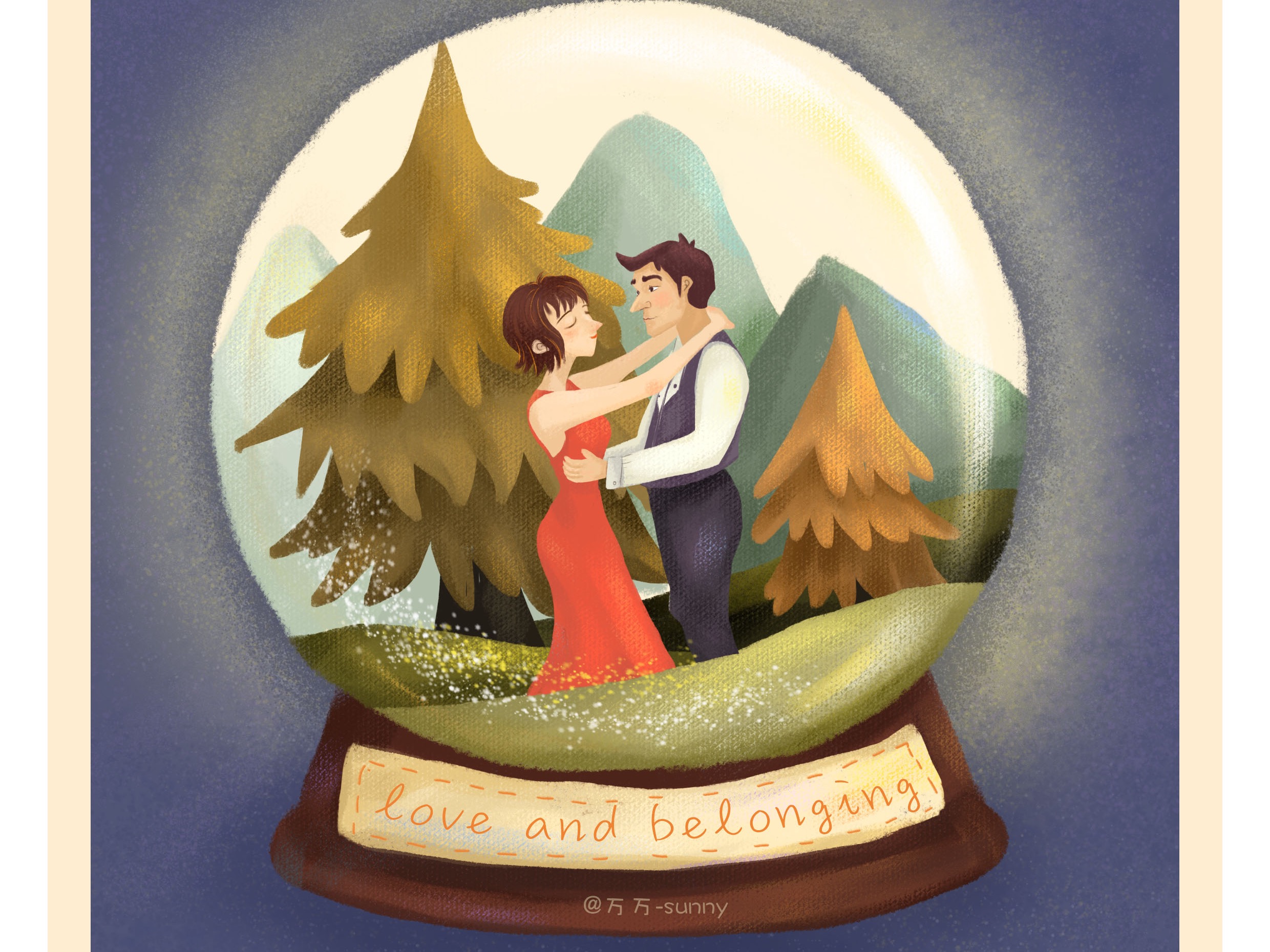 爱与归属_wanwan93-站酷ZCOOL