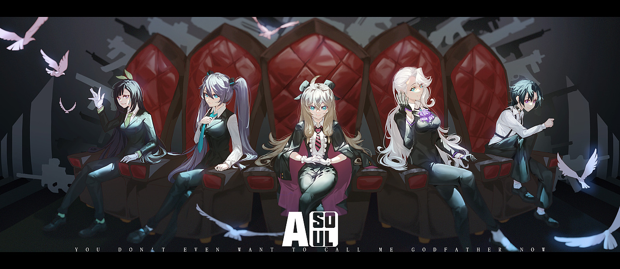 【asoul的黑道生涯】_狼果Funki-站酷ZCOOL