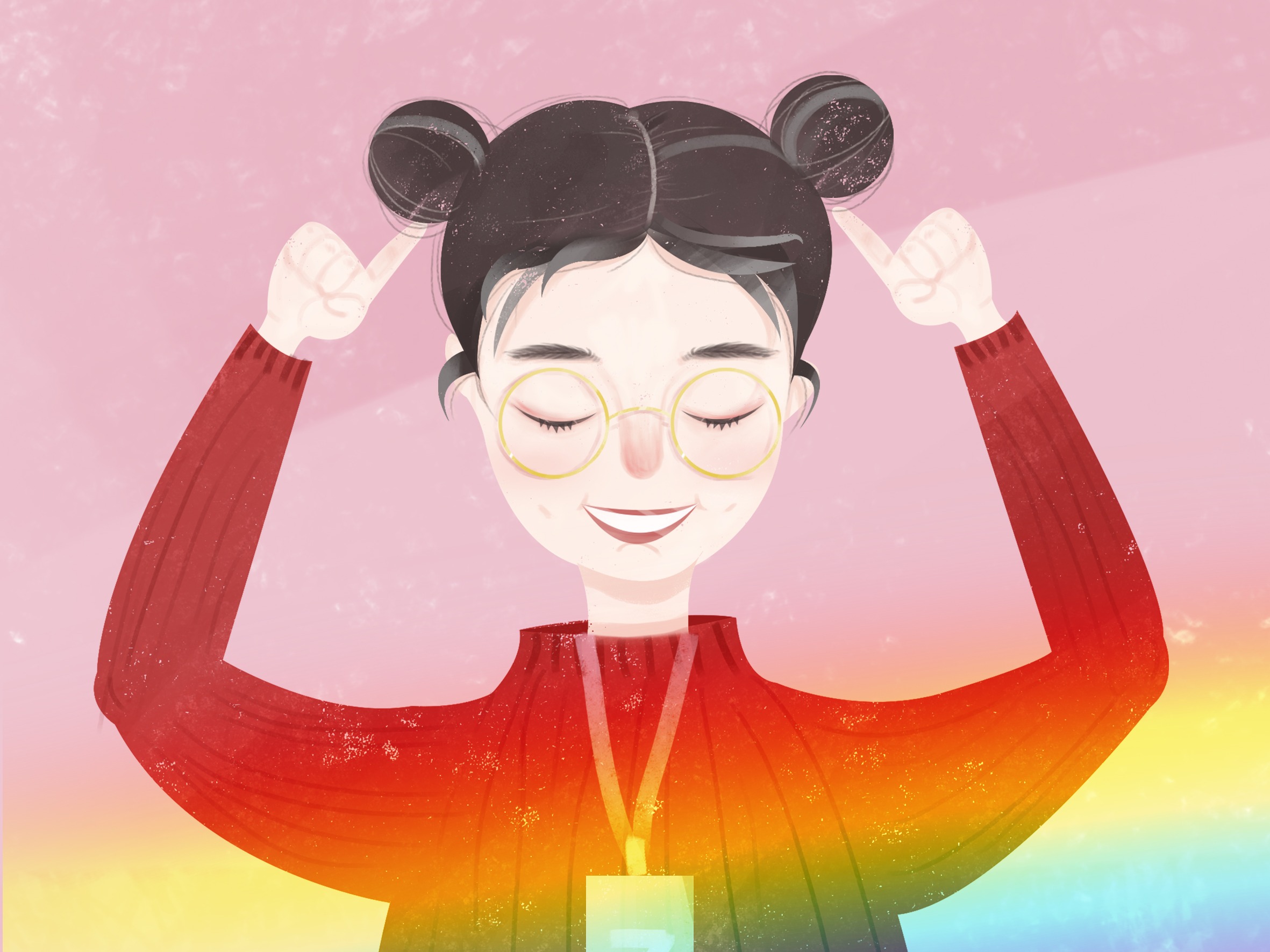 丸子头小七_RayraySu-站酷ZCOOL