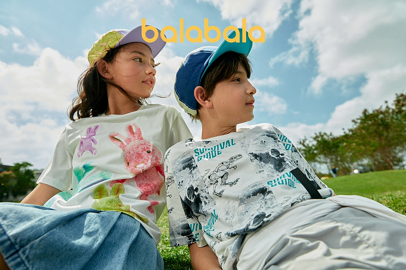 童装拍摄｜balabala_吃饱了饭的人-站酷ZCOOL
