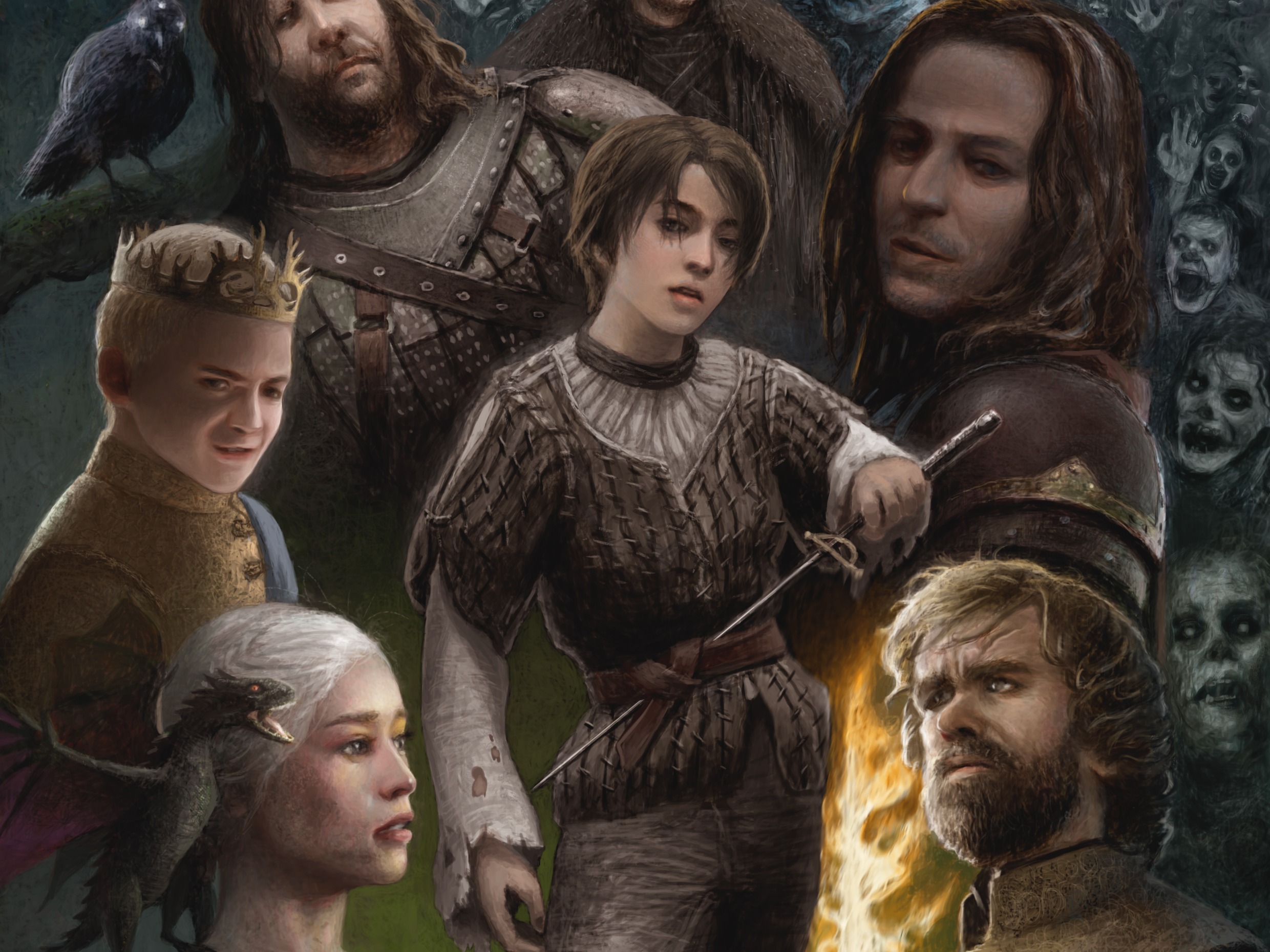 权力的游戏_画画的JL-站酷ZCOOL