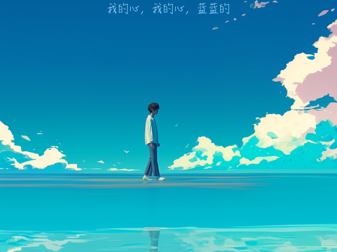 Al重绘-青春回忆系列-《沙滩》_宇少zone-站酷ZCOOL