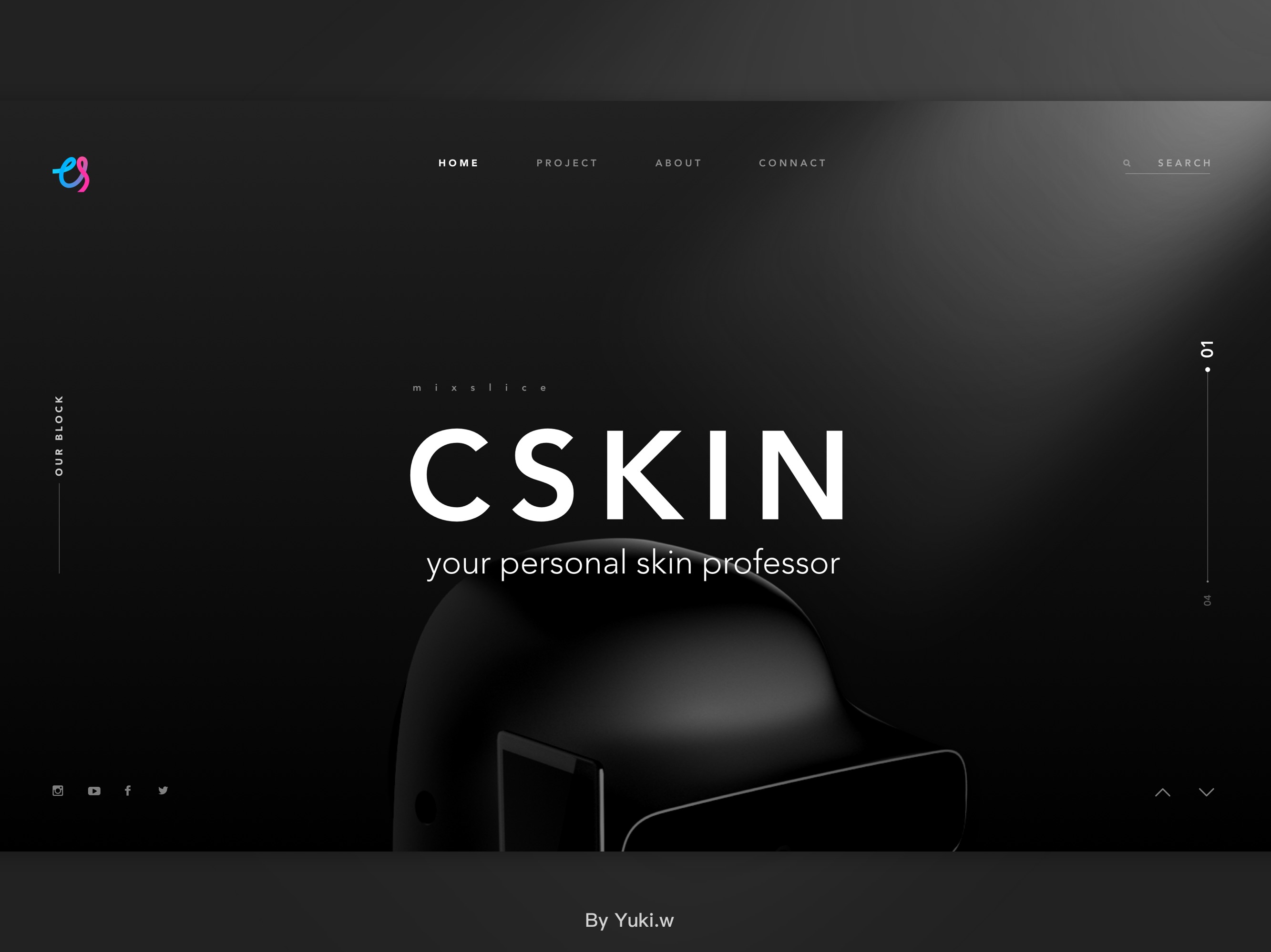 cskin官网设计_月见草丶-站酷ZCOOL