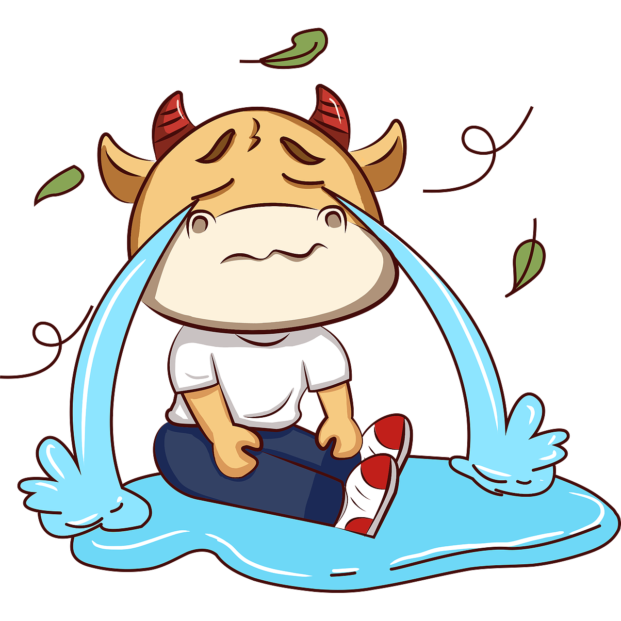 牛ip形象设定+表情包_sunjoan-站酷ZCOOL