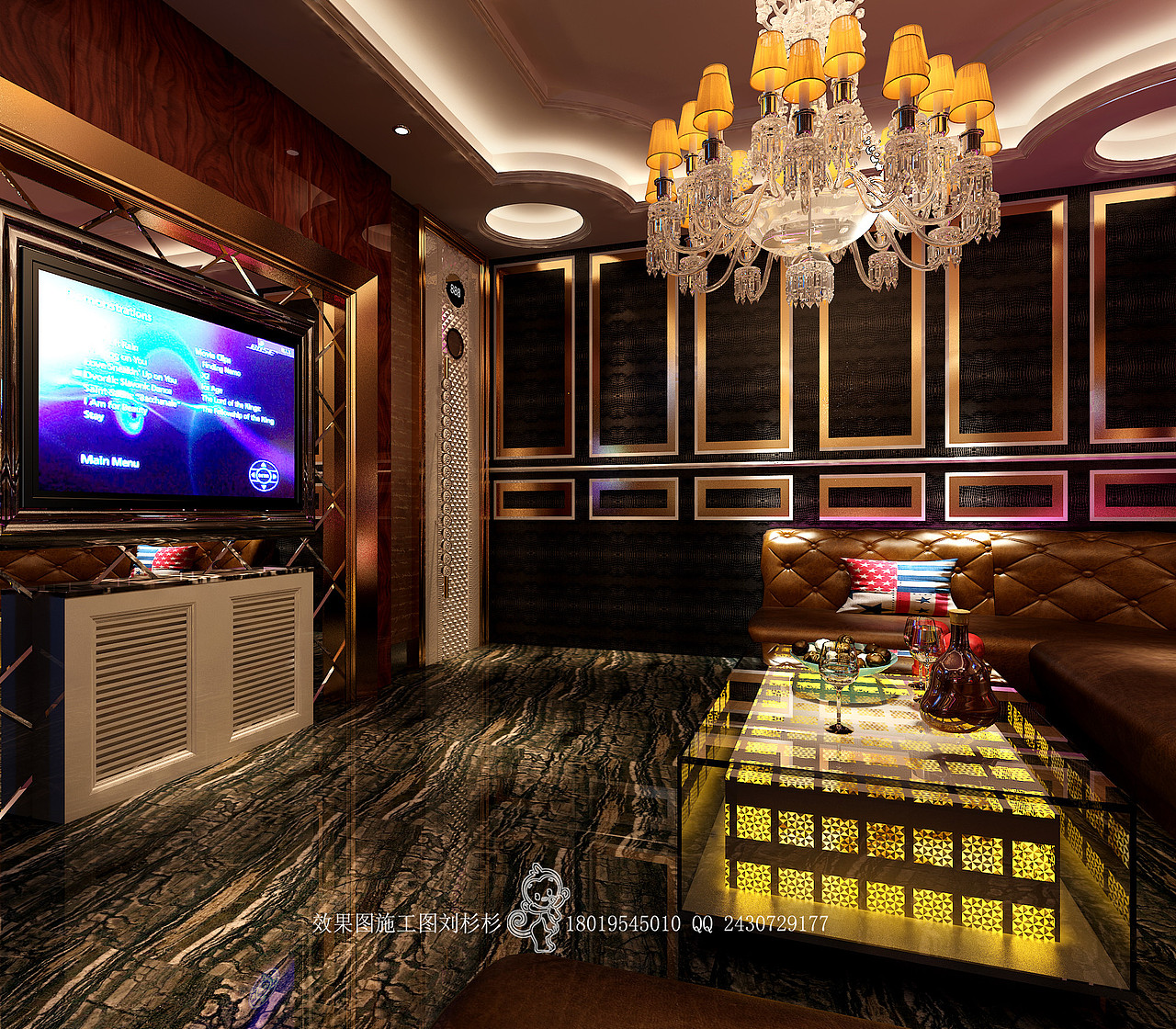 KTV效果图_天斐效果图刘杉杉-站酷ZCOOL