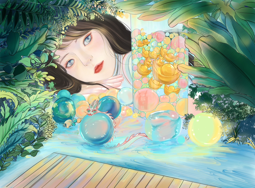 闯入奇妙森林_萝卜糕yuedao-站酷ZCOOL