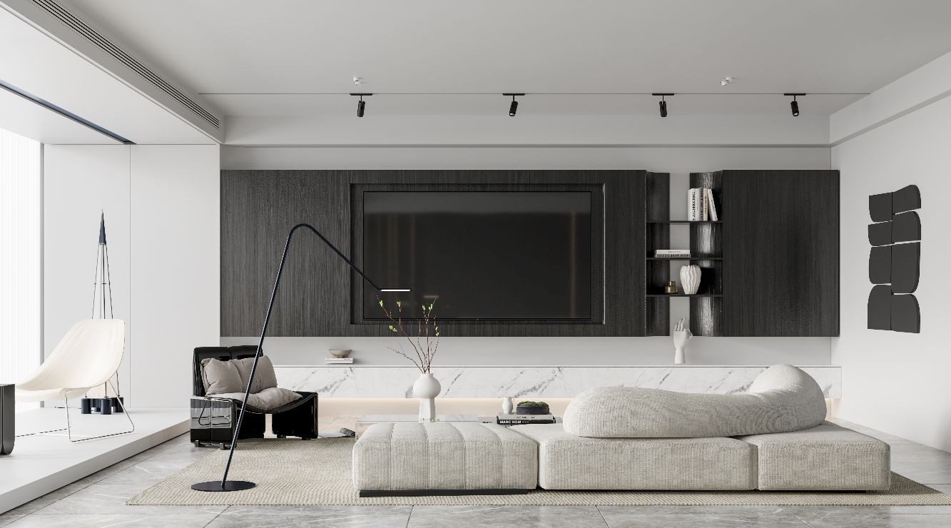 现代丨客厅图_A_TAOA-站酷ZCOOL