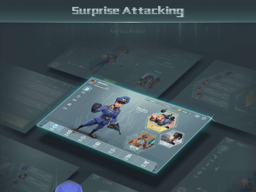 海岛突袭——科技Q版_cyan心亚-站酷ZCOOL