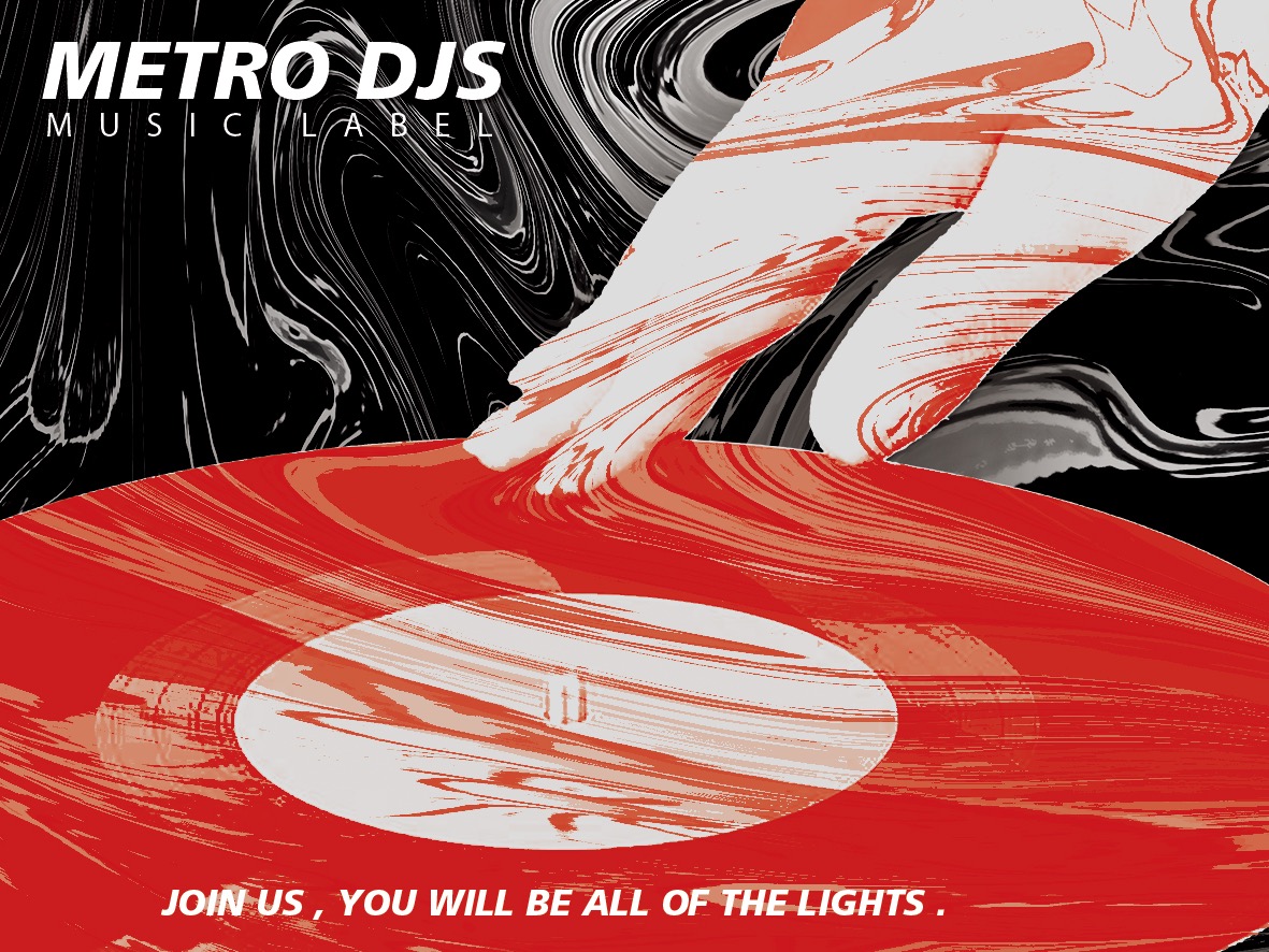 电子音乐#Metro DJs#体验券_Crions-站酷ZCOOL