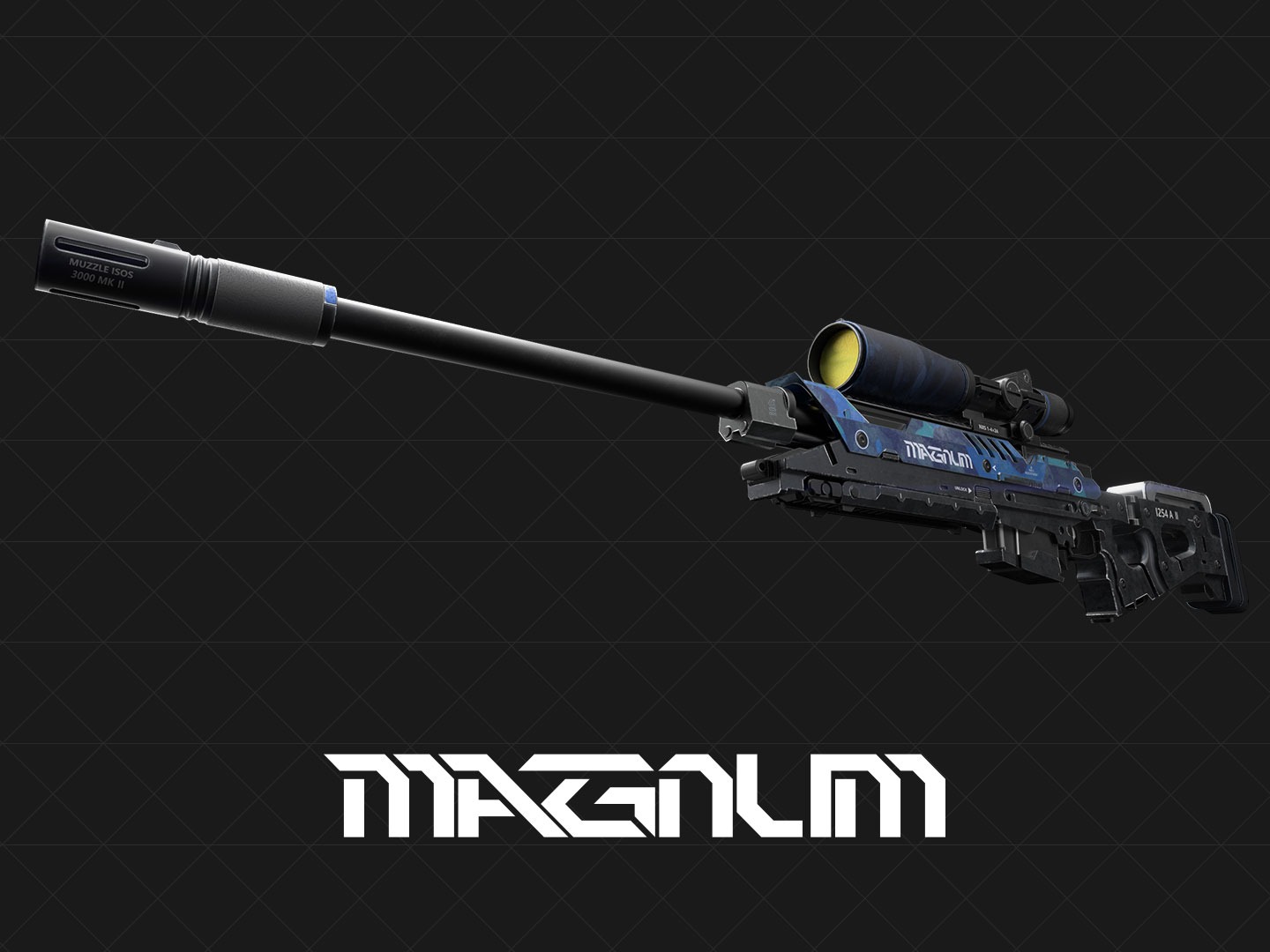 AWM武器建模_PPPZJ-站酷ZCOOL