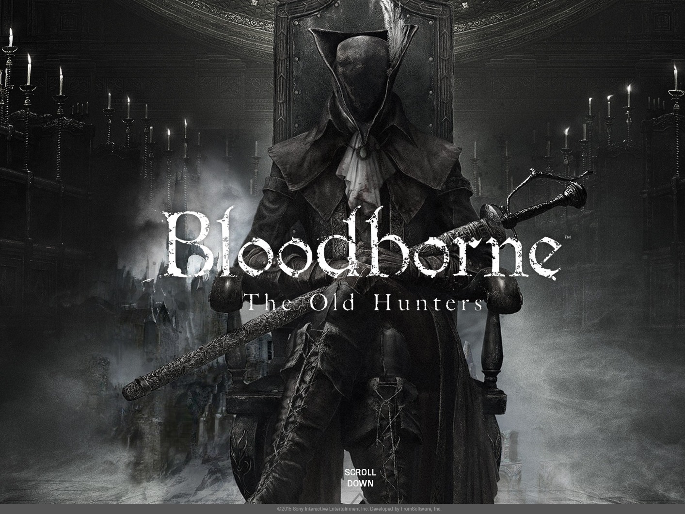 Bloodborne 血源诅咒 游戏网站_saintfree-站酷ZCOOL