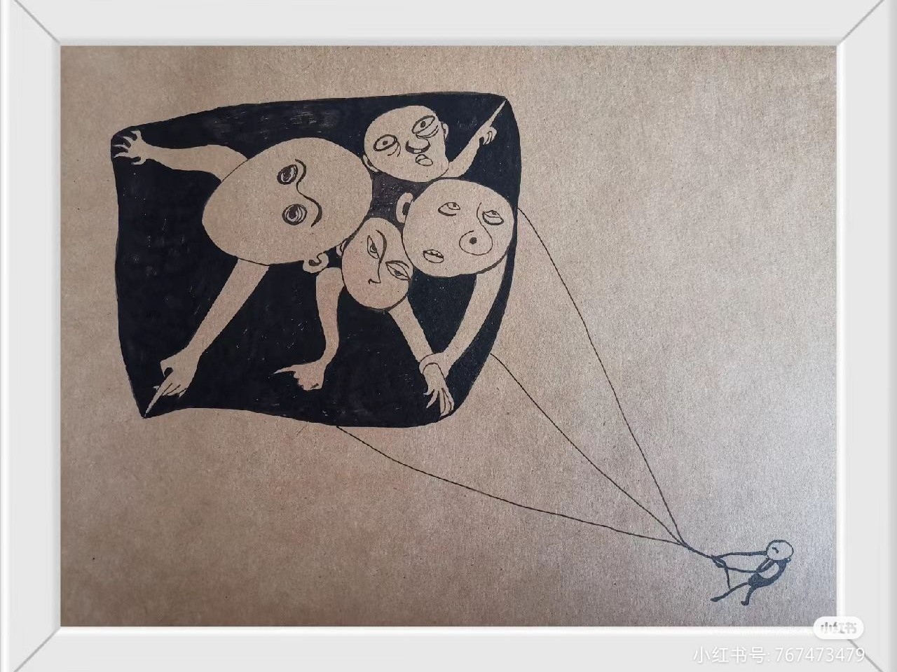 膨胀的欲望起飞了，你会瞬间渺小_芯蕊329-站酷ZCOOL