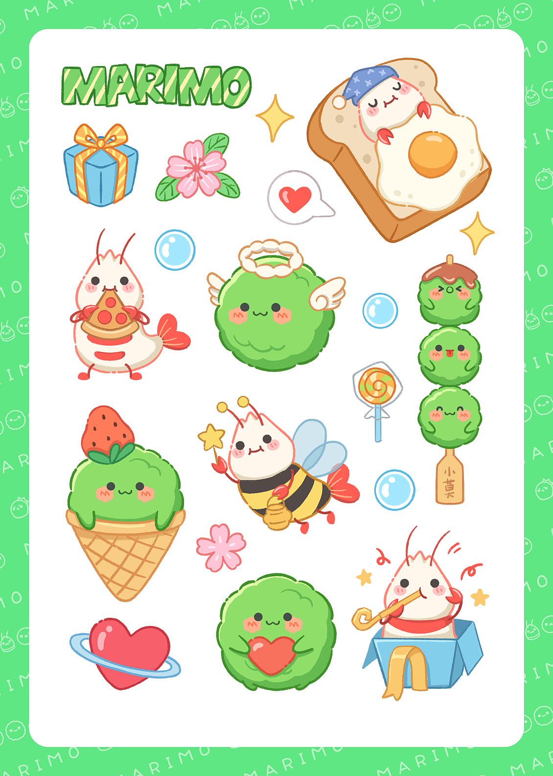 MARIMO马里莫海藻球IP设计_小张今天要开心吖-站酷ZCOOL