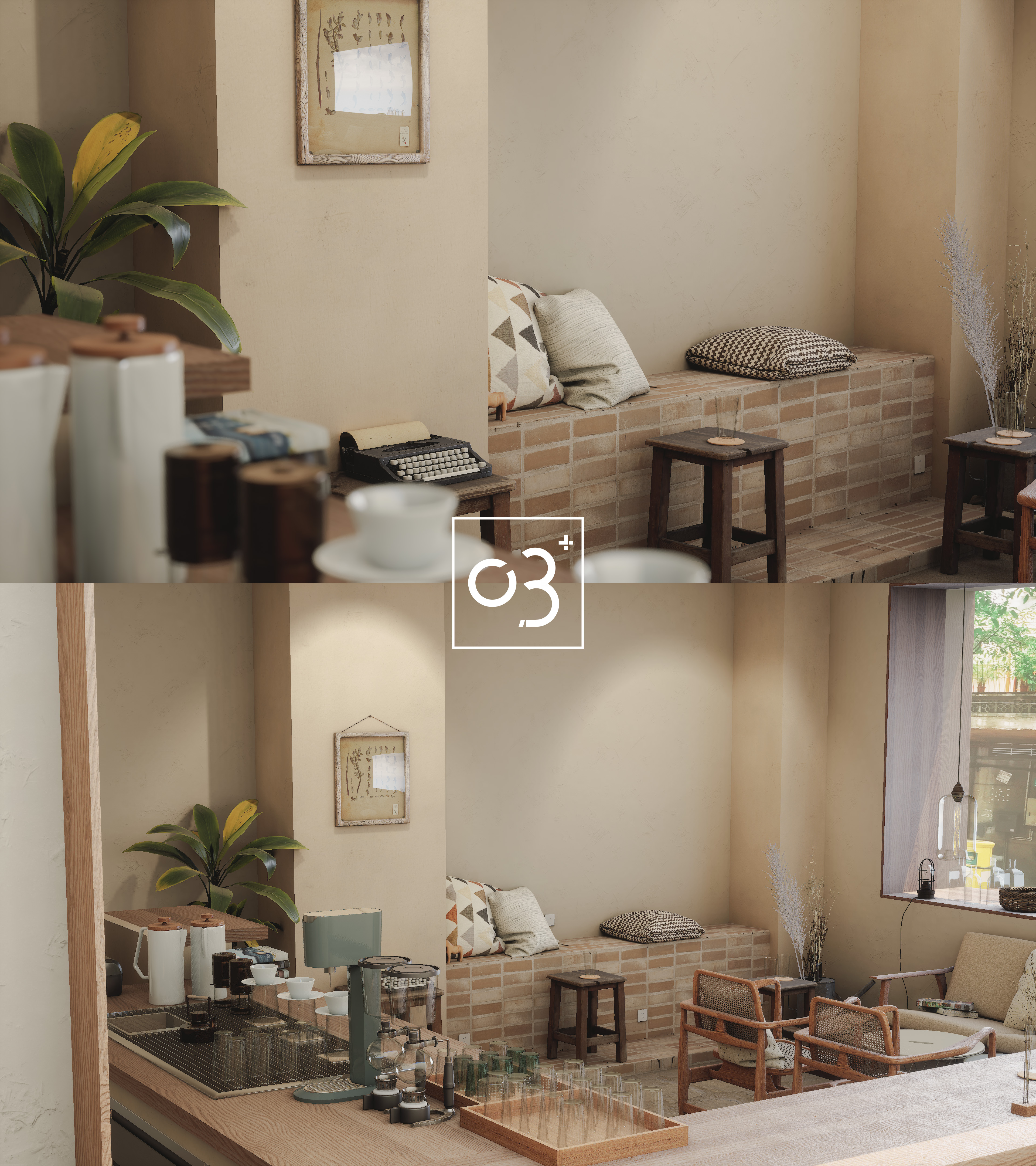 2020|新标配咖啡|UE4室内漫游|室内动画|3DMAX室内设计_03add美学工作室-站酷ZCOOL
