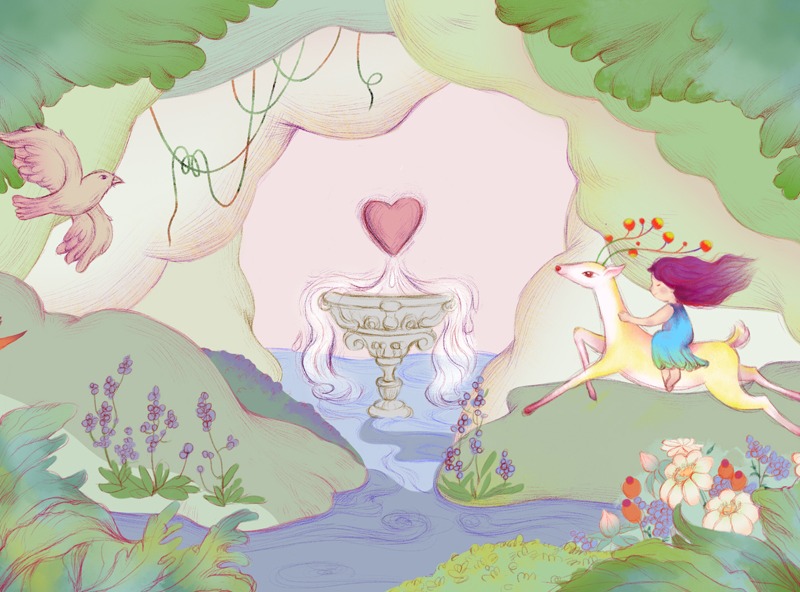 心相印—《心生万物》_han么么-站酷ZCOOL