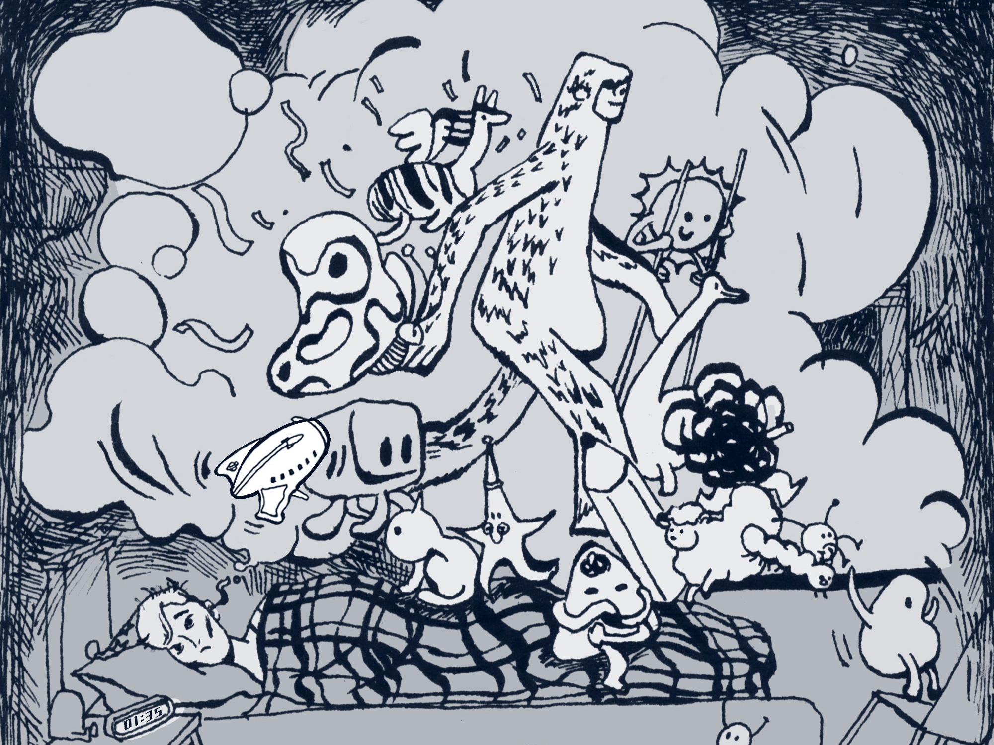 Sleep Like A Death + Relationship Problem_小号塑料袋-站酷ZCOOL