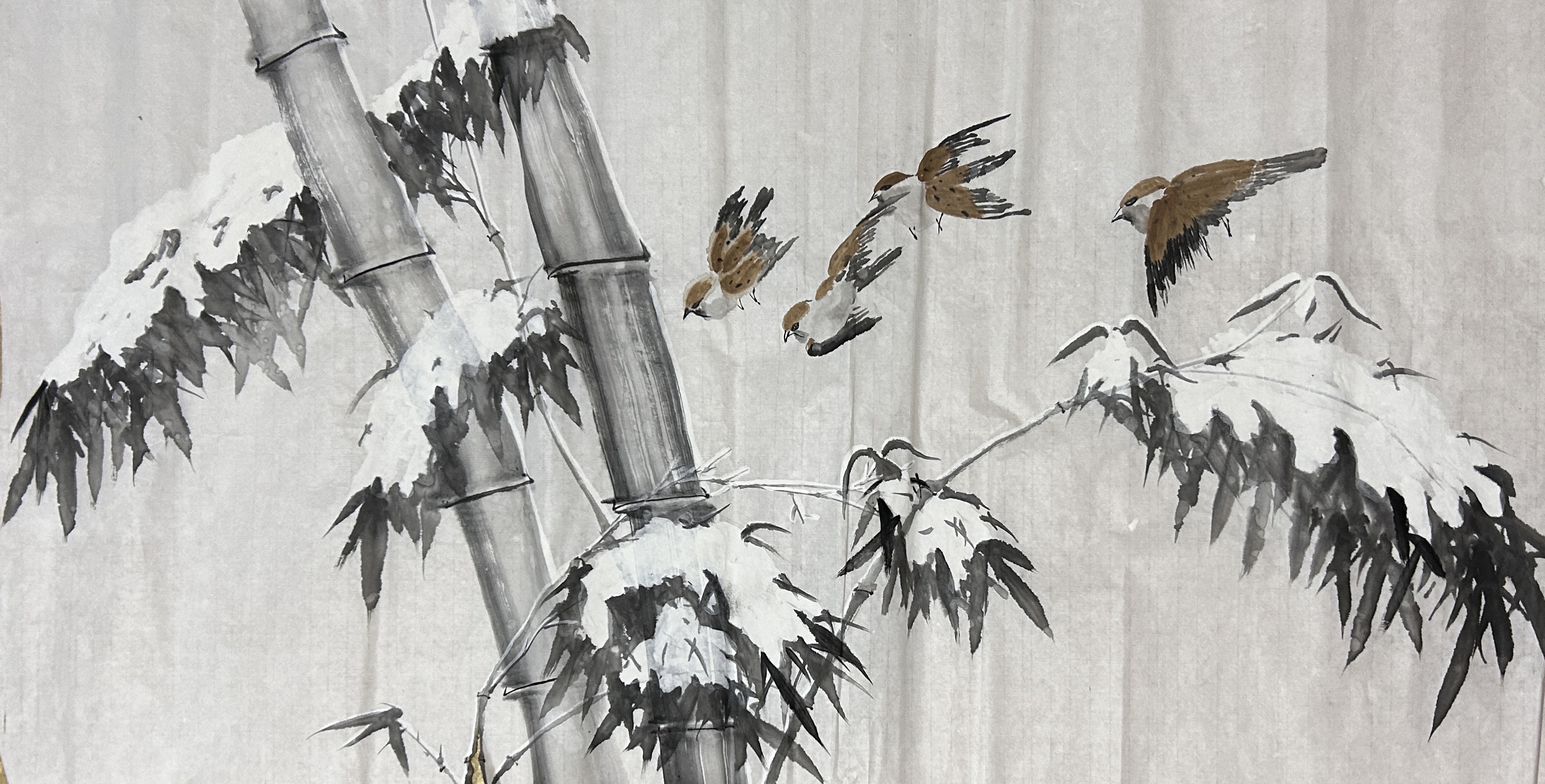 写意国画 |竹_Xia_椛貊-站酷ZCOOL