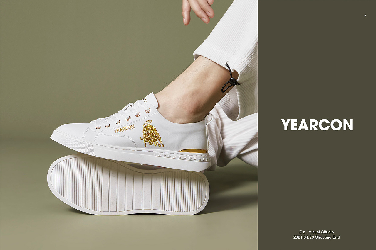 YEARCON（意尔康）时尚休闲男鞋拍摄 运动潮鞋模特摄影|摄影|人像摄影|佐佐视觉工作室_原创作品-站酷ZCOOL