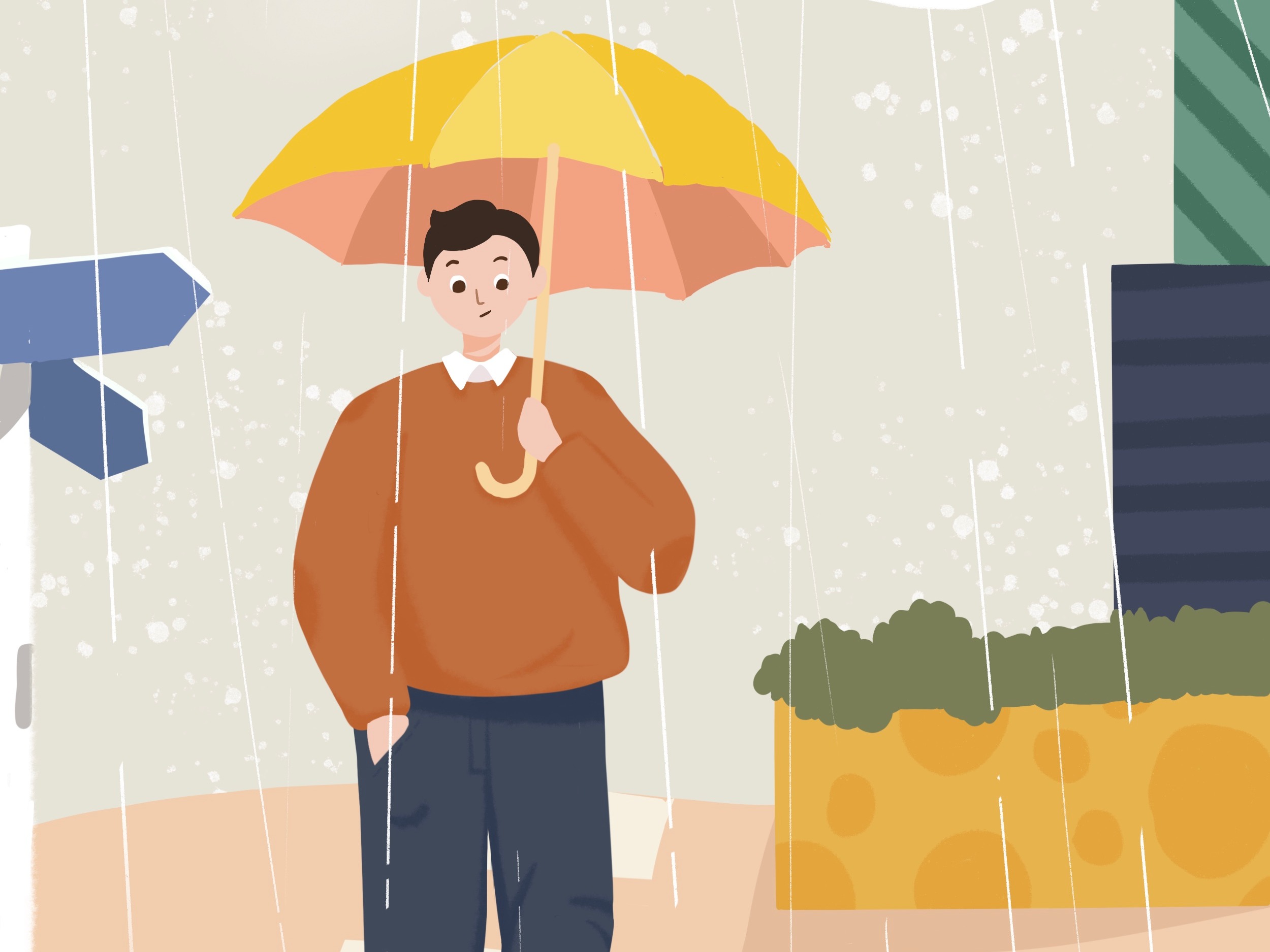 下雨天_Mumu_Dw-站酷ZCOOL