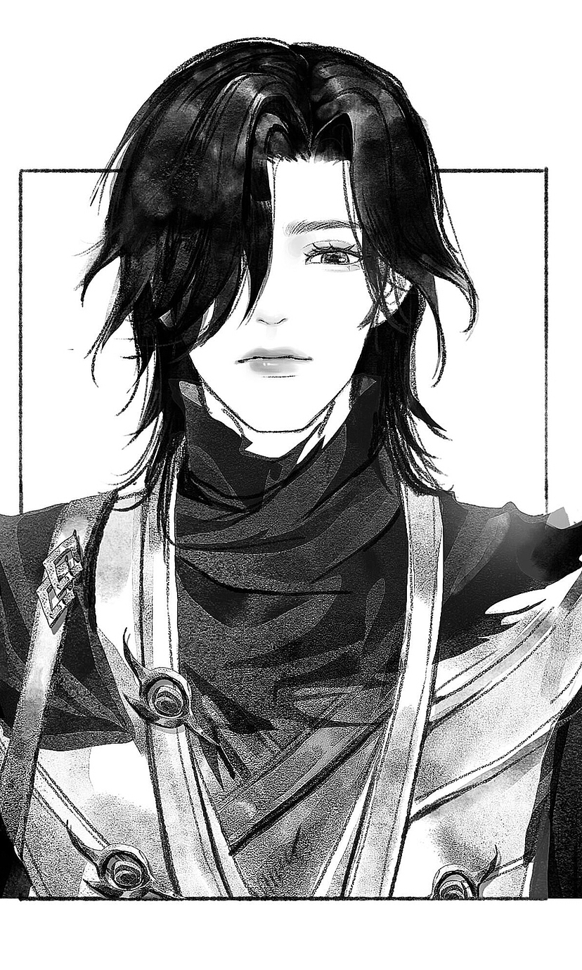 一些黑白的稿子_ope宿世-站酷ZCOOL