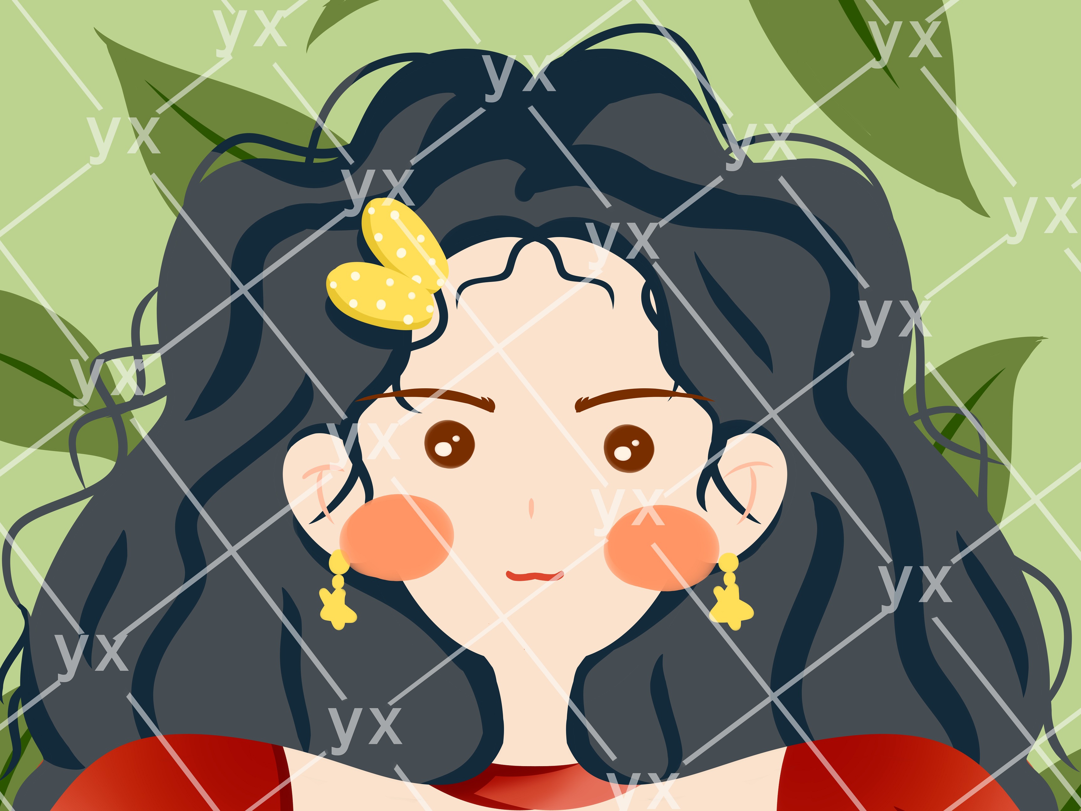 小女生_一滴雨yx-站酷ZCOOL