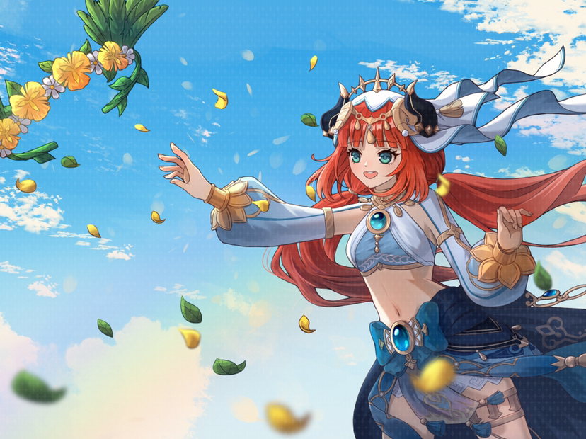 客单展示——原神妮露_黄黄的绝对领域-站酷ZCOOL