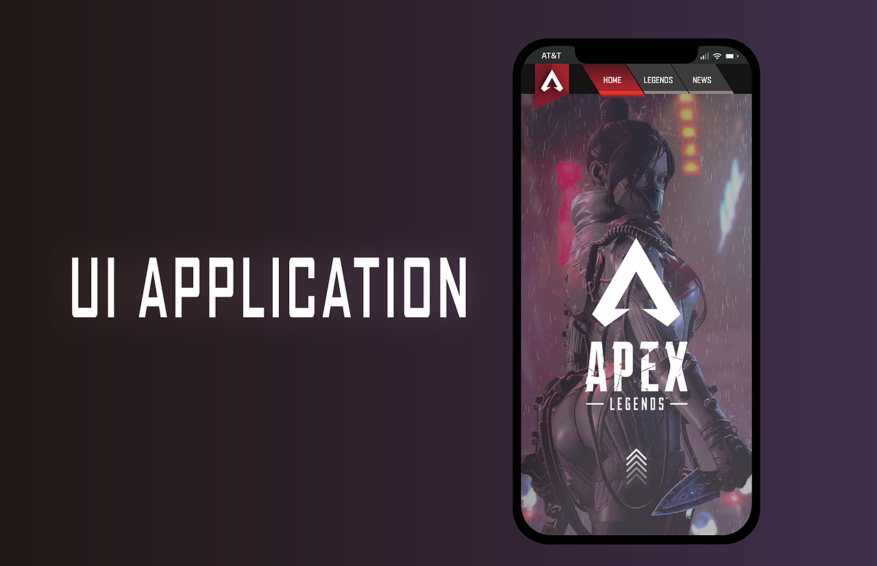 Apex legends | 概念网页设计 | 学生作品|网页|游戏/娱乐|ketodesign_原创作品-站酷ZCOOL