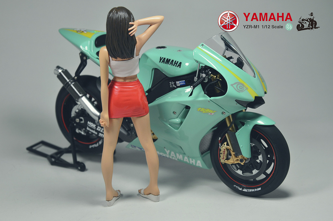 田宫 1:12 雅马哈YZR-M1_一夏南一-站酷ZCOOL
