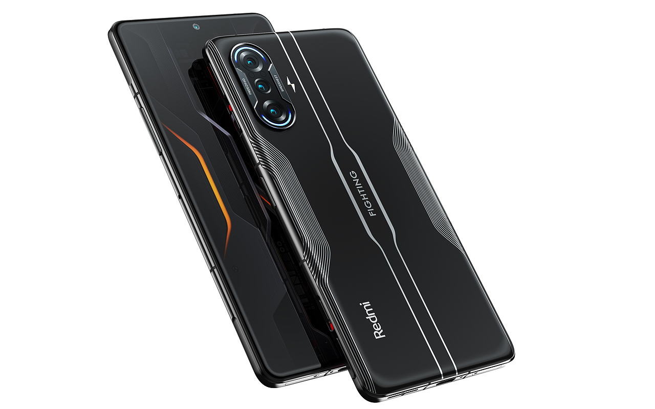 REDMI红米K40 游戏增强版手机3D模型_3D模型-站酷ZCOOL