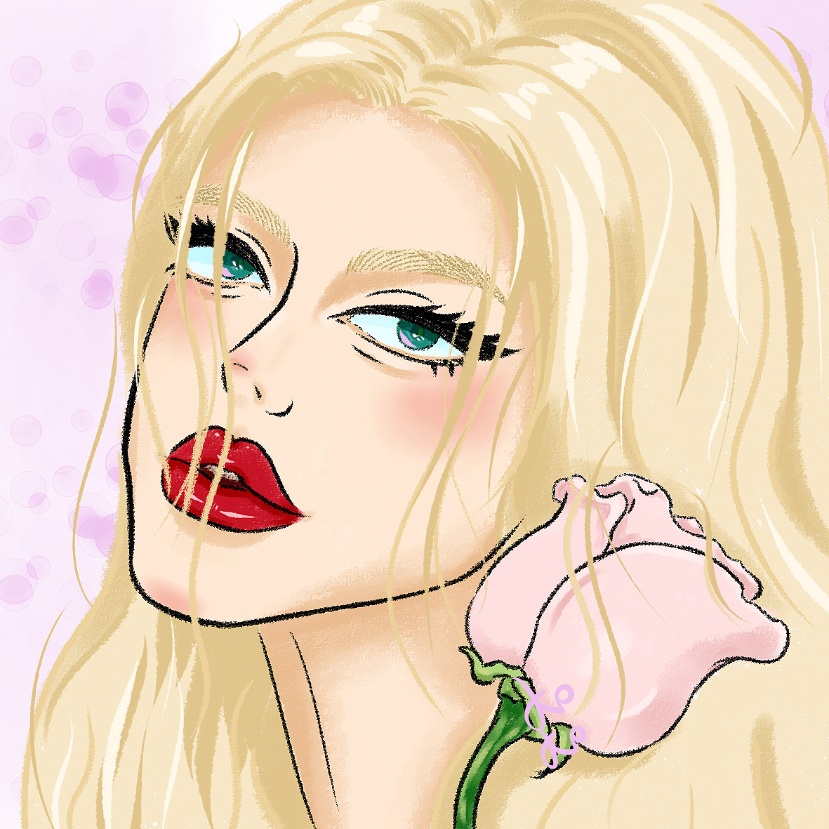 花园里的公主殿下_kk的kk-站酷ZCOOL