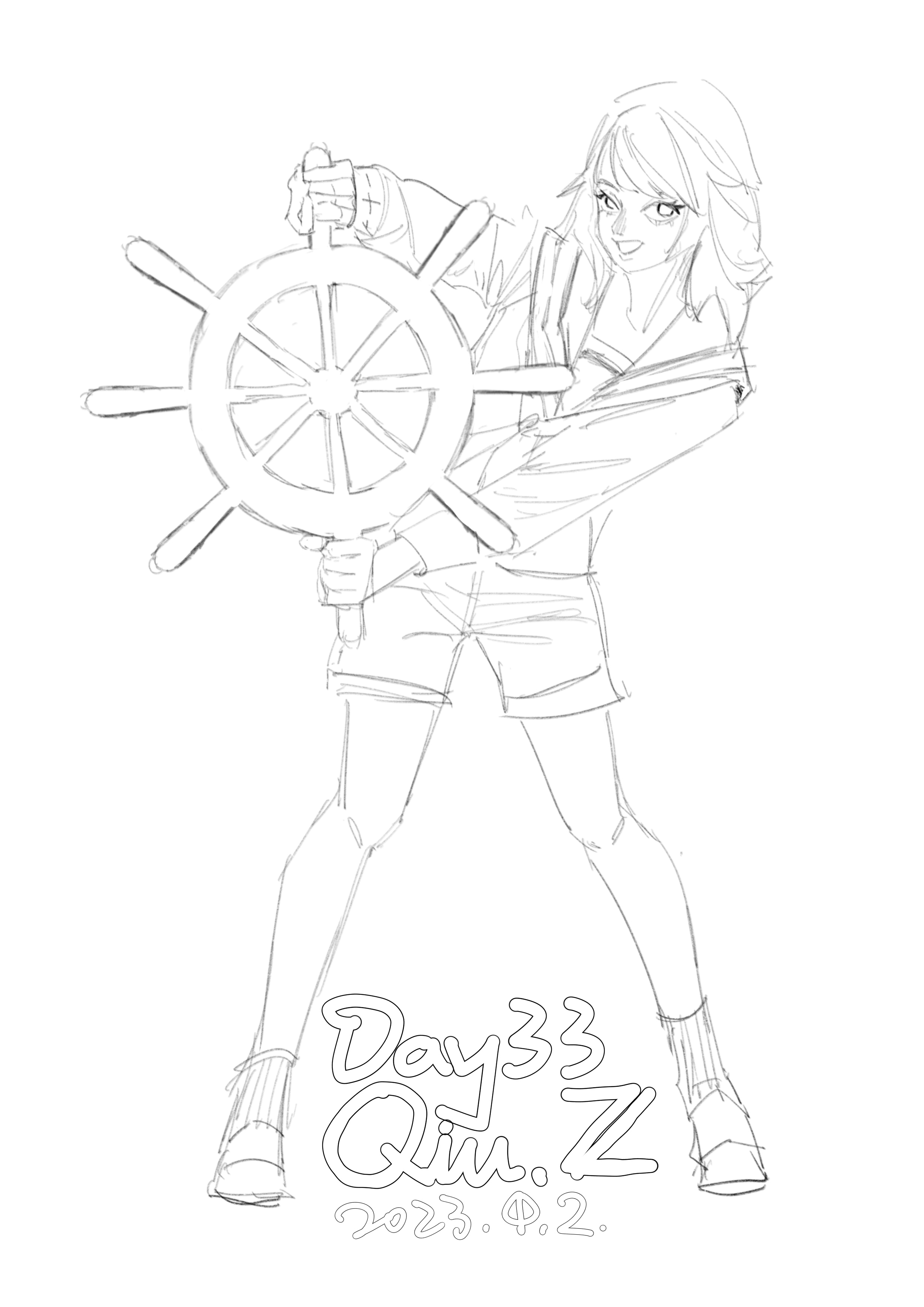 #速写60天挑战赛# Day33@速写班长_祝丘棠-站酷ZCOOL