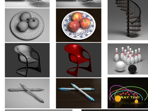 3D Max作品集_RedFish紅鱼-站酷ZCOOL