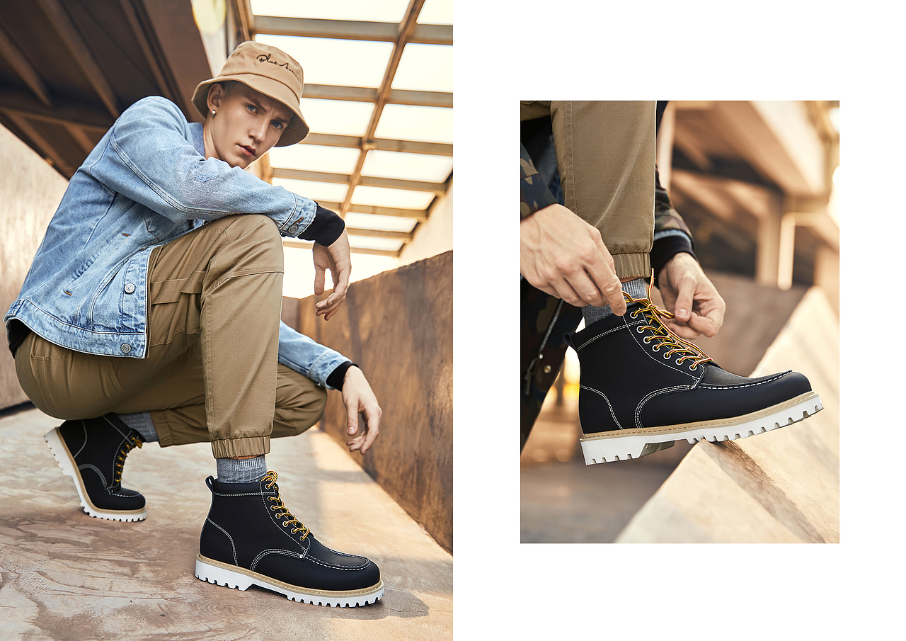 卡宾男鞋cabbeen shoes 19AW lookbook_johnny_fl-站酷ZCOOL