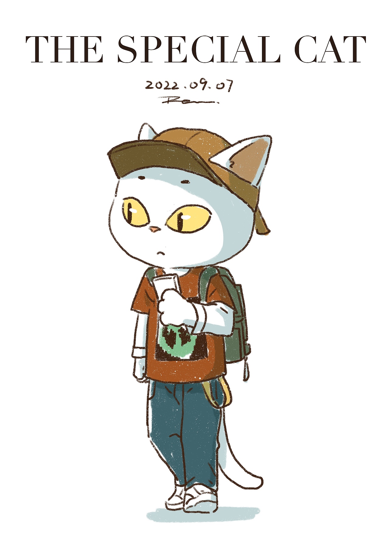 特别的猫_盆盆儿Penpen-站酷ZCOOL