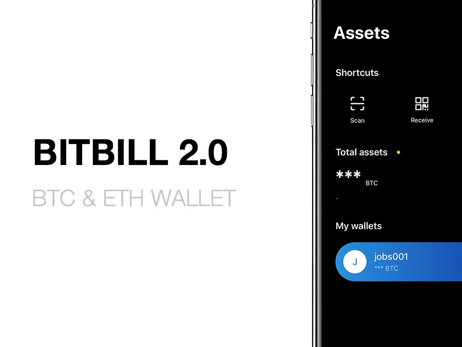 BitBill 2.0 - BTC & ETH | 比特币钱包 & 以太坊钱包_王涵洋-站酷ZCOOL