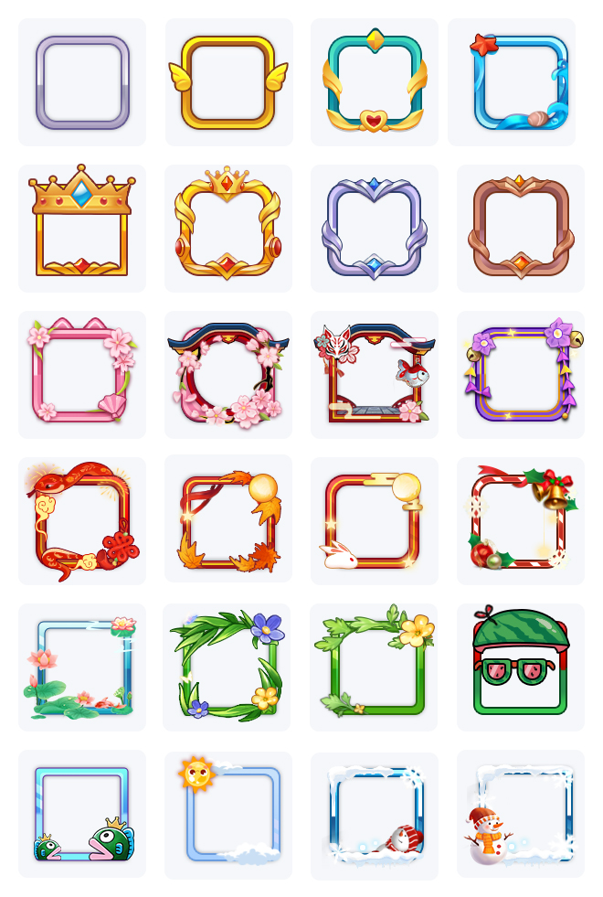 游戏头像框，对话框_KM_KM-站酷ZCOOL