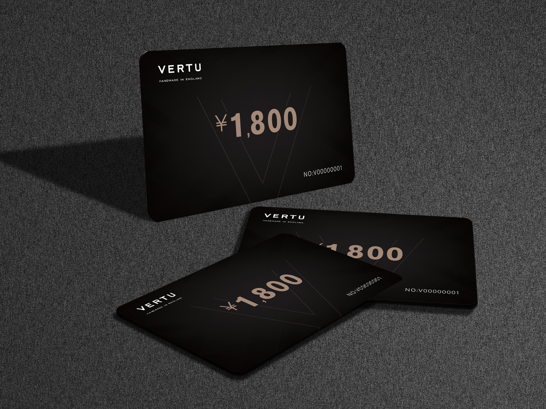 VERTU 优惠卡_黑白末端-站酷ZCOOL