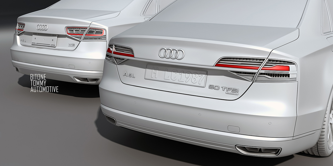 Audi A8L 50TFSI 2014_Tommy_林冲-站酷ZCOOL